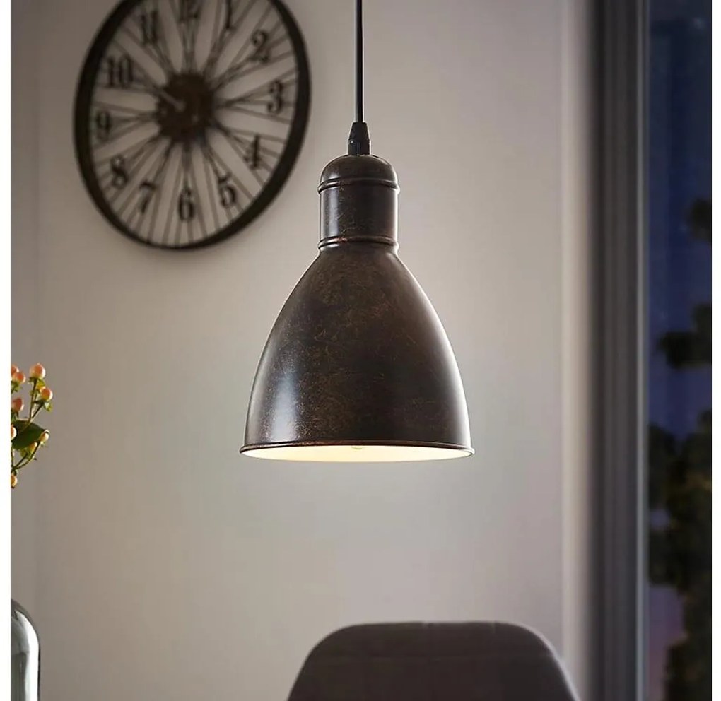 Eglo 49492 - Lustr PRIDDY 1 1xE27/60W/230V 49492