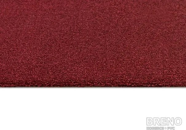 Breno Metrážový koberec NOBLE 20 červený, šíře 400 cm, Červená