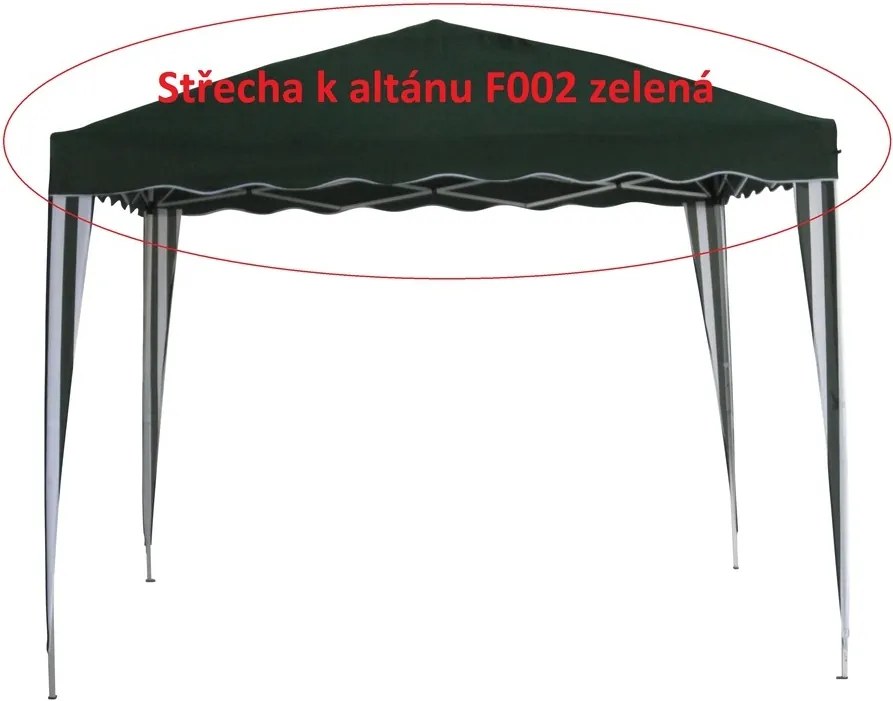 Střecha k altánu F002 zelená ROJAPLAST