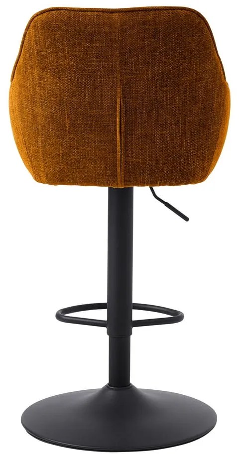 Oranžové barové židle v sadě 2 ks (výška sedáku 69 cm) Avola – Unique Furniture
