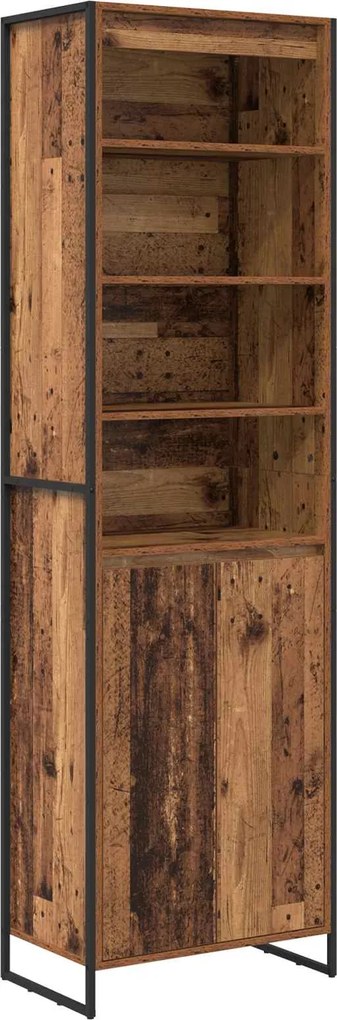 Vysoké skříně Staré dřevo 60 x 36 x 200 cm Kompozitní dřevo 3403032