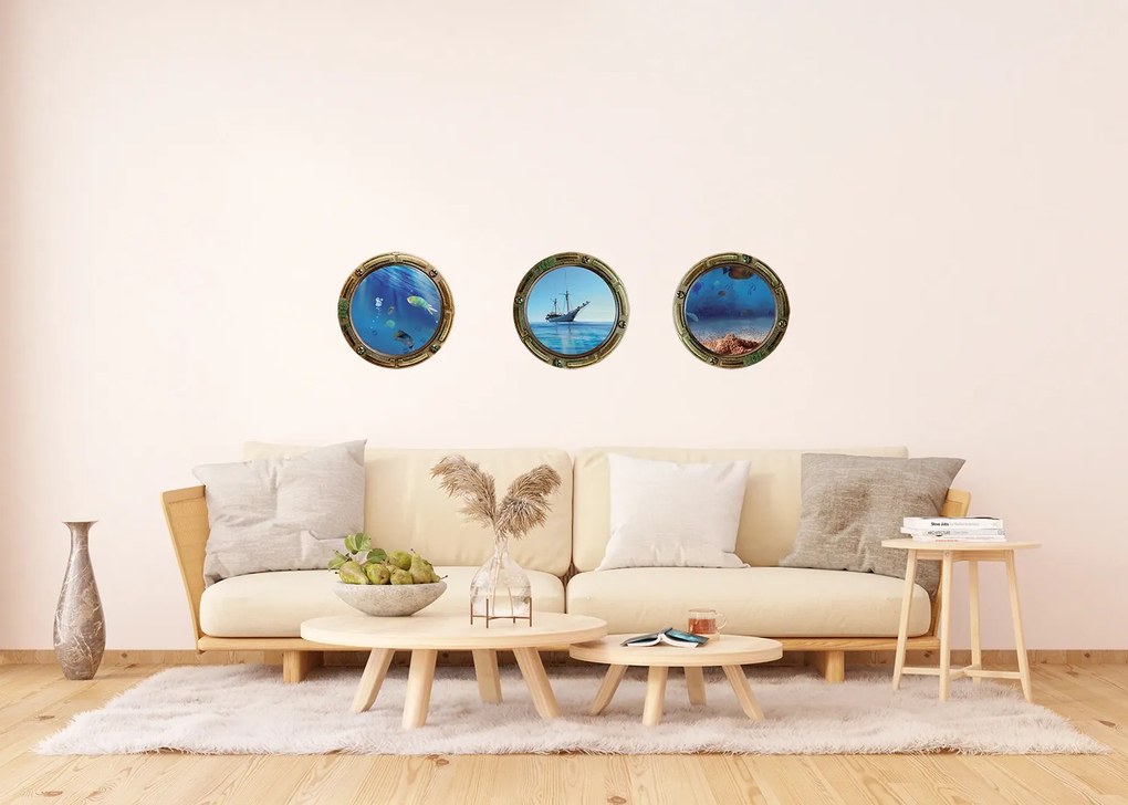 Samolepka na zeď Pohled na Moře | 65 x 85 cm | DF1032