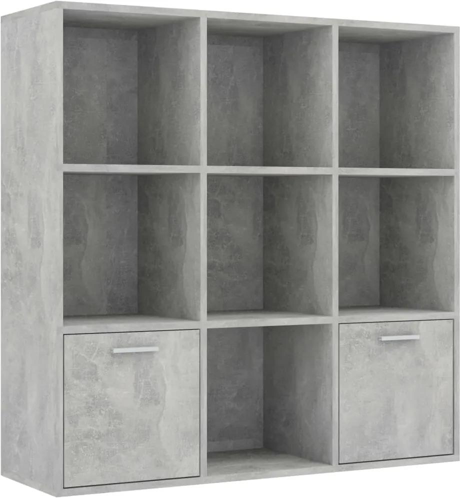 Knihovna Arvada - 98 x 30 x 98 cm | betonově šedá
