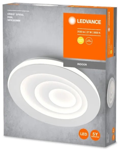 Ledvance - LED Stropní svítidlo ORBIS SPIRAL LED/27W/230V