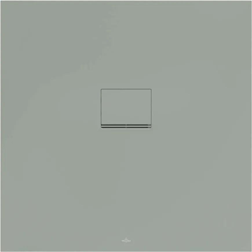 Villeroy & Boch Squaro Infinity - Sprchová vanička, 100x100 cm, Morning Green UDQ1010SQI1V-R8
