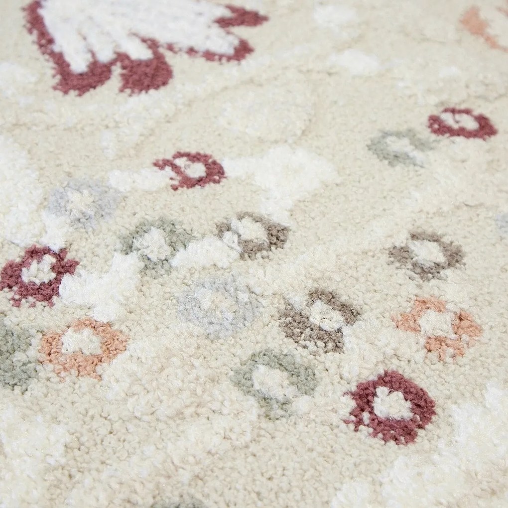 Angel Carpet, Kusový koberec Aurora 25 Beige, 120x170, béžová, kancelář