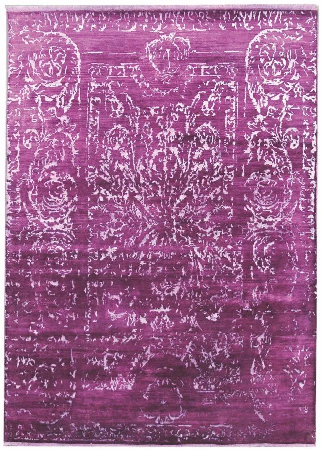Hans Home | Ručně vázaný kusový koberec Diamond DC-JK 2 Purple/silver (overdye) - 275x365