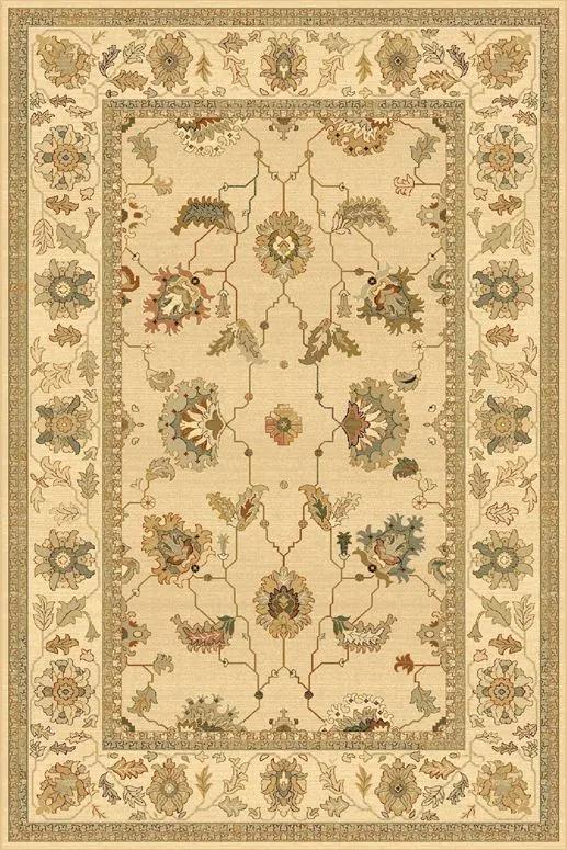 Kusový koberec vlněný Dywilan Polonia Loare krémový Rozměr: 235x350 cm