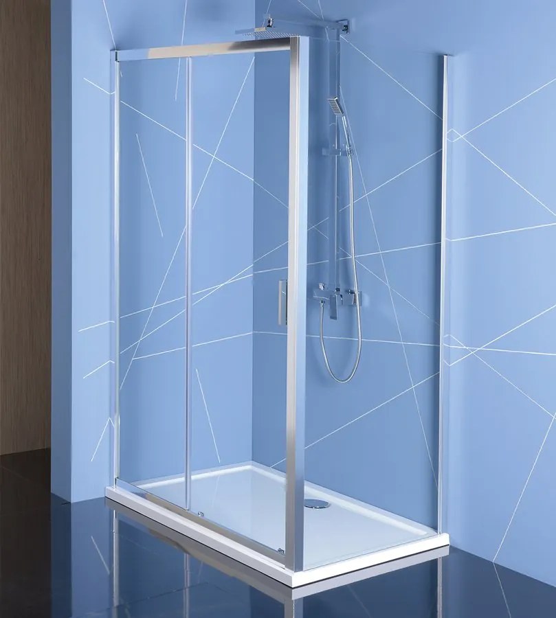 Polysan, Easy Line obdélníková sprchová zástěna 1000x700mm L/P varianta, EL1015EL3115