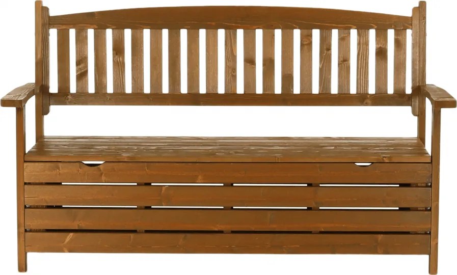 Zahradní lavička, hnědá, 150cm, AMULA