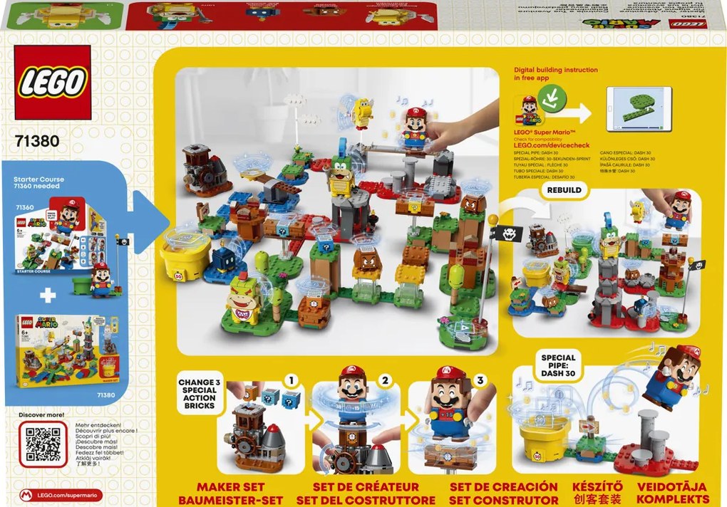 LEGO® Super Mario™ 71380 Set pro tvůrce – mistrovs