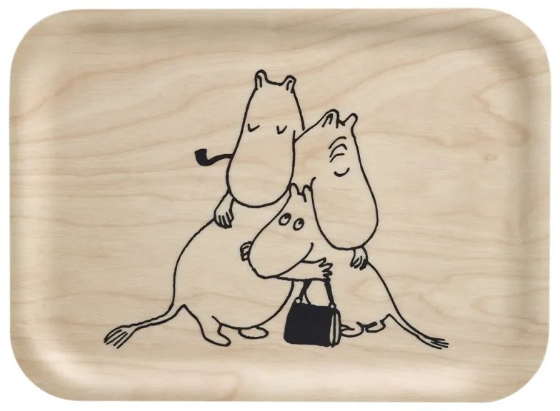 Podnos Moomin 27x20cm / 80. výročí