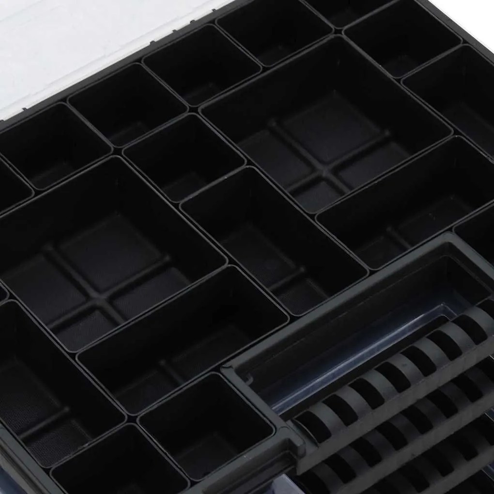 Organizéry na součástky 10 ks 40 x 30 x 5 cm polypropylen 3106444