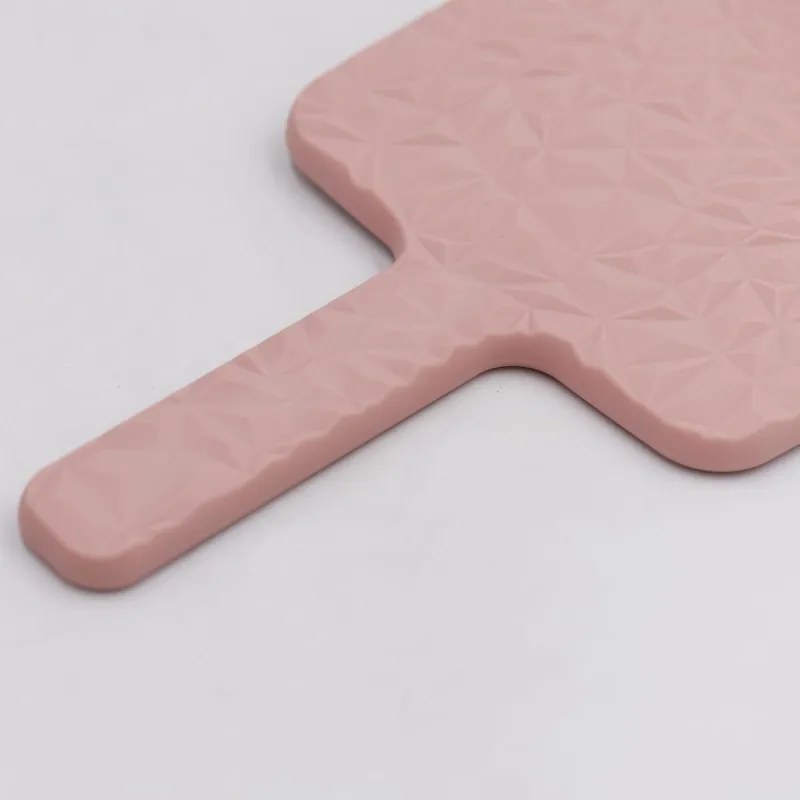 Flamenco Mystique jednostranné kosmetické zrcátko s rukojetí XL 23 cm L24R pro dokonalé líčení a péči o pleť