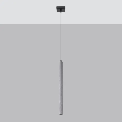 Závěsné svítidlo SOLLUX PASTELO 1 beton G9 1x8W bez žárovky SL.1271