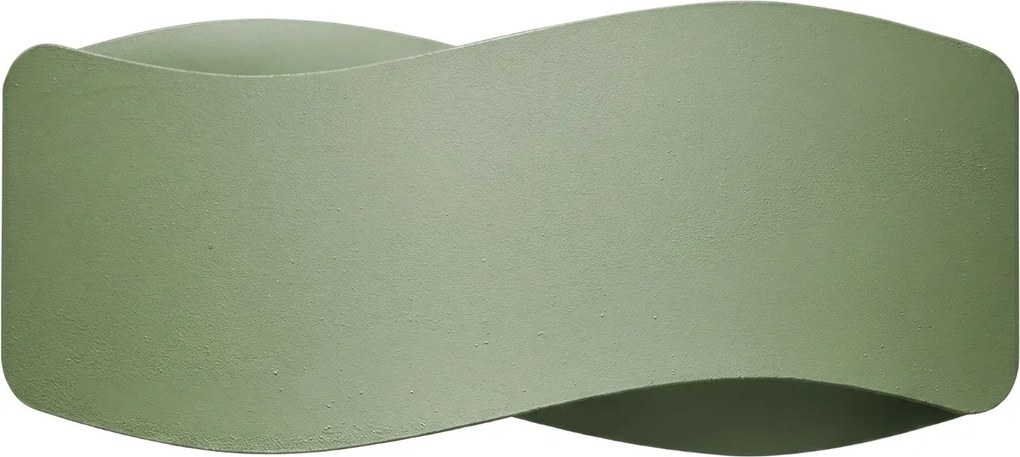 Sollux Lighting Nástěnné svítidlo TILA 30 olivově zelené