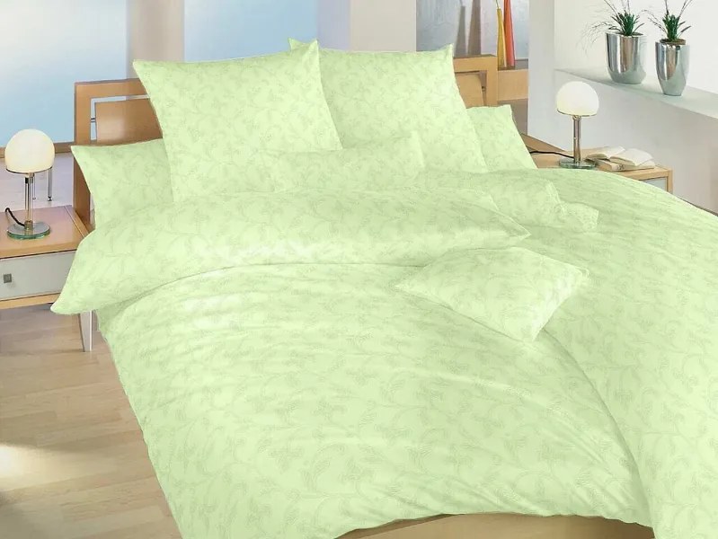 DADKA VRACOV Povlak na polštář damašek Rokoko zelené Rozměr 70x90