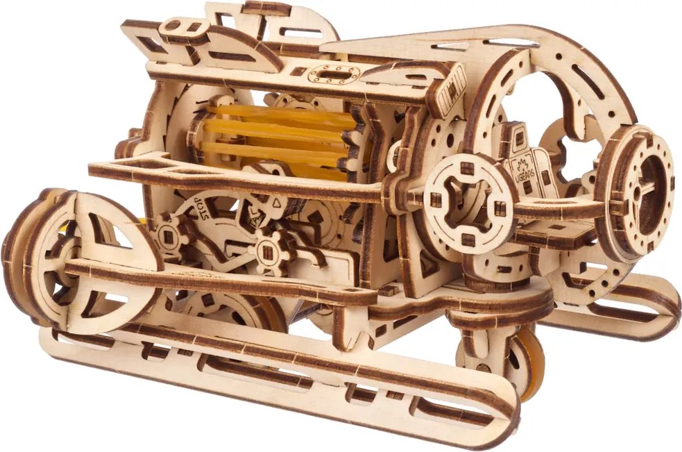 Ugears 3D mechanické puzzle Steampunk ponorka 200 ks