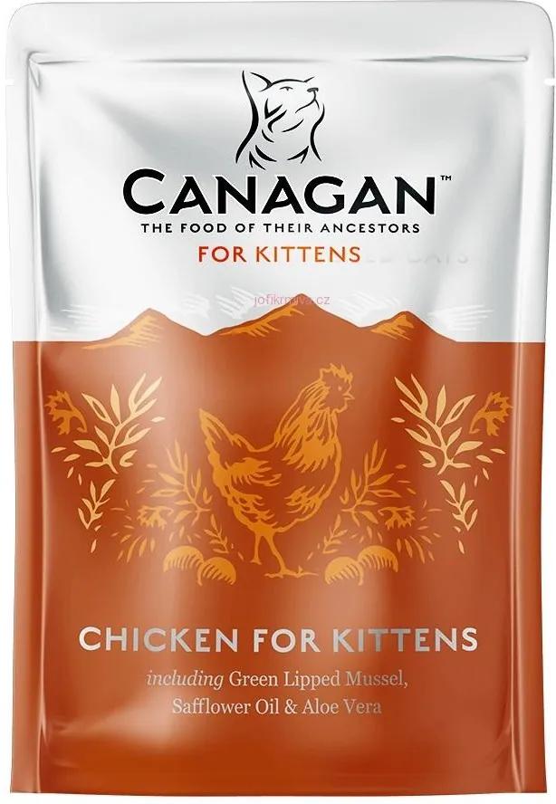 Canagan Cat kapsička Kitten kuře 85 g  AA036