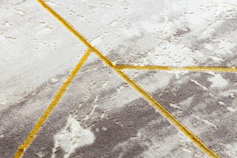 Dywany Łuszczów Kusový koberec Core 1818 Geometric ivory/gold Rozměry koberců: 120x170