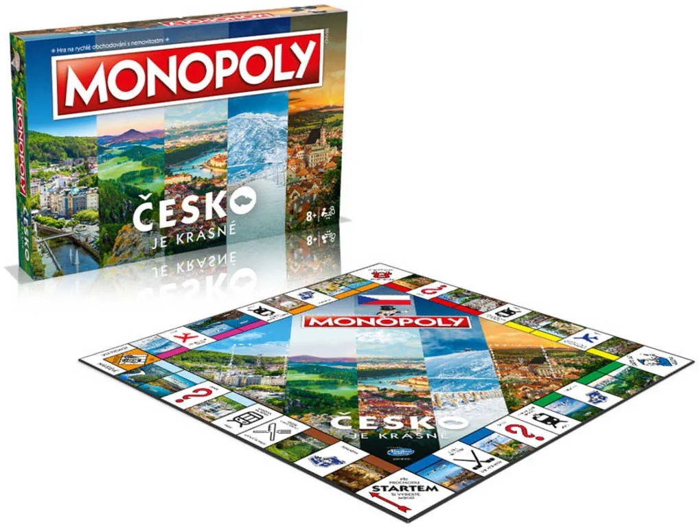 HASBRO MONOPOLY Česko je krásné *SPOLEČENSKÉ HRY* wm01808