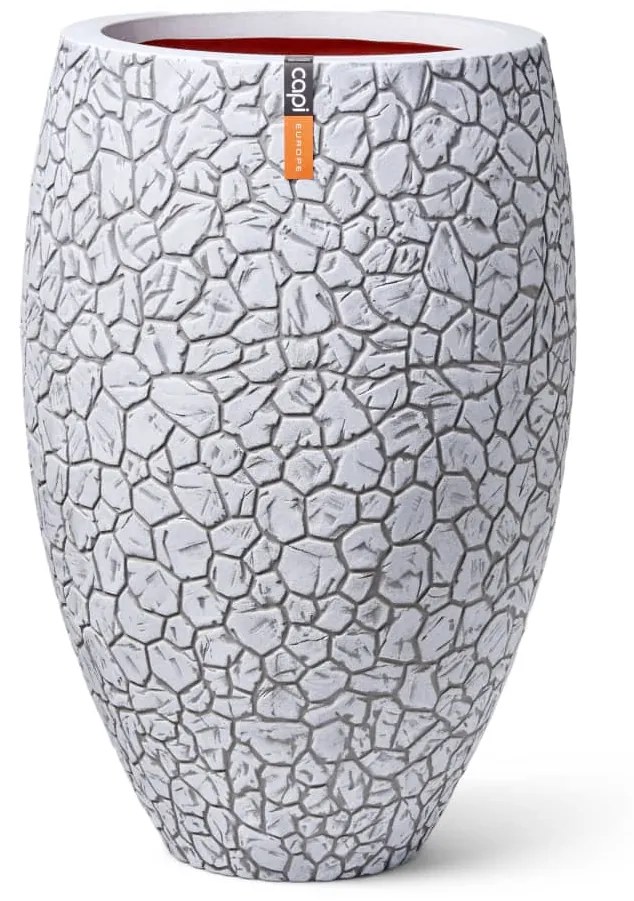429066 Capi Květináč Clay Elegant Deluxe 50 x 72 cm slonovinový