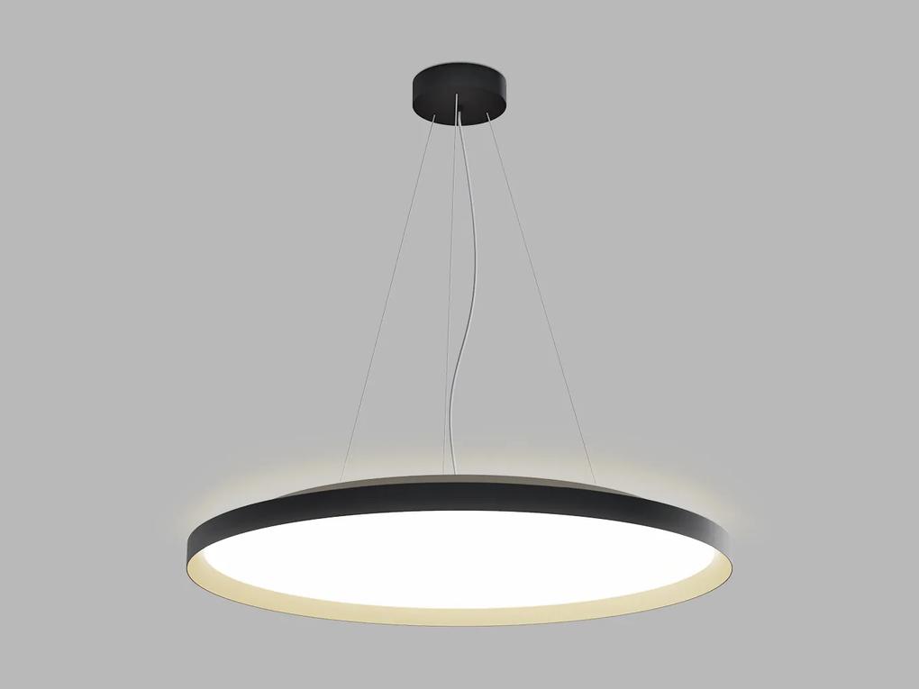 Led2 Závěsné LED svítidlo MOON P-Z, ø 80 cm Barva: Černá, Stmívání: Casambi TW