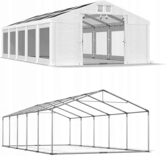Výstavní stany 6x10 m Stanové haly Das 580 Sf