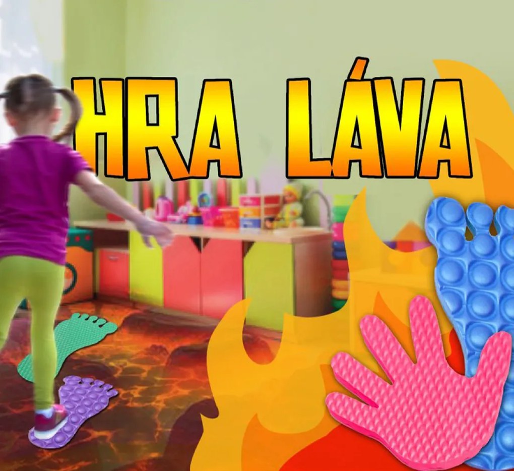 VYLEN s.r.o. Hra láva- set ruce a nohy