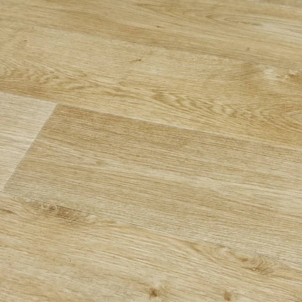 Gerflor, PVC podlaha - lino AladinTex Plus 2351 Timber Golden, na míru, šíře 4m, hnědá, filc, chodba / předsíň