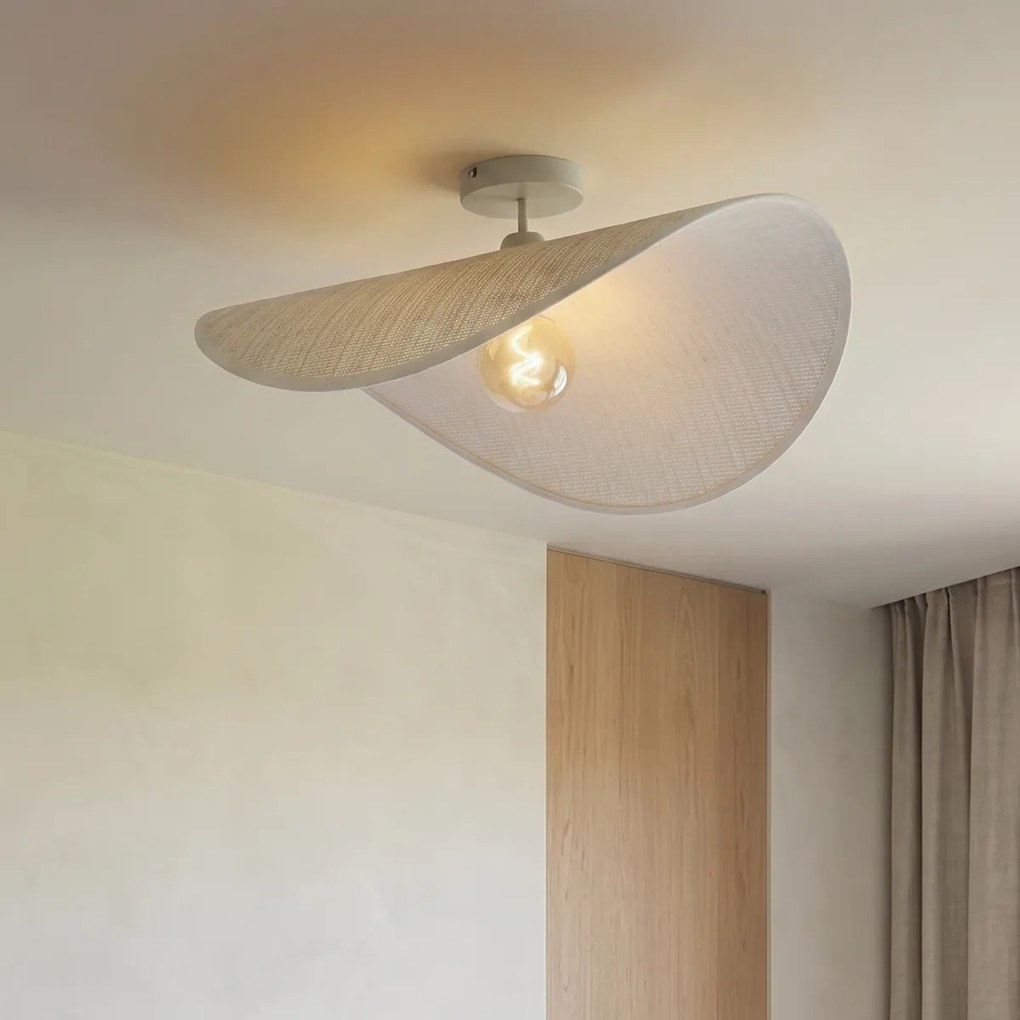 Moderní stropní svítidlo béžové 65 cm - Hat