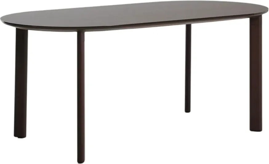 Zahradní jídelní stůl se skleněnou deskou 90x180 cm Erice – Kave Home