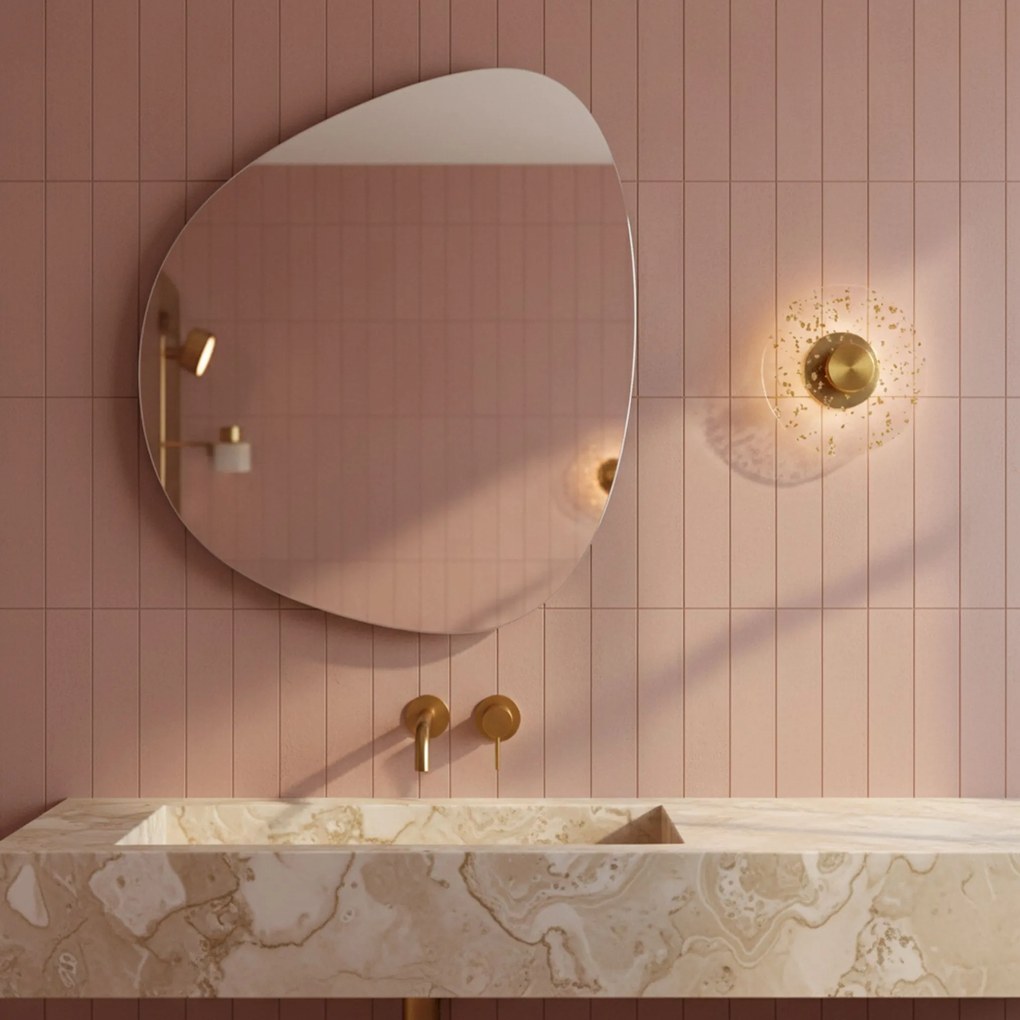 Toolight Toolight, LED nástěnné svítidlo 20cm, 3,6W, 4000K, APP1795-W, zlatá matná, OSW-04363