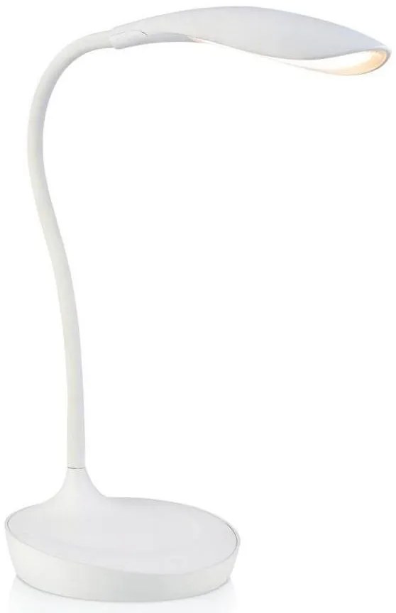 Stolní lampa markslöjd 106093 - led stmívatelná stolní lampa s usb swan led/4,6w/230v