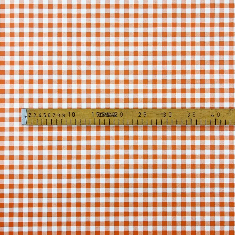 Ubrus PVC Mirabella DC-7400G - Kostičky oranžové 140cm x 20m