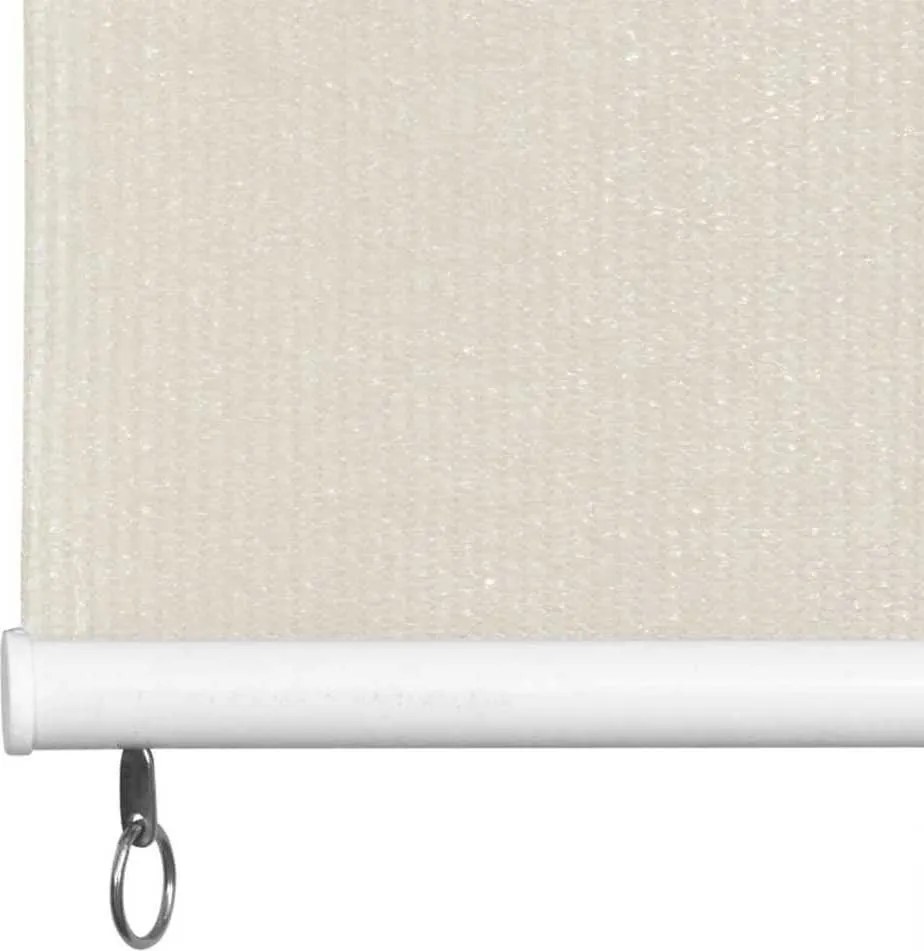 vidaXL Venkovní roletová žaluzie 90 % blokování UV 200 x 140 cm [43443] Barva: krémová