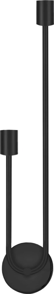 Nástěnná lampa KINKIET STYLE XIV černá