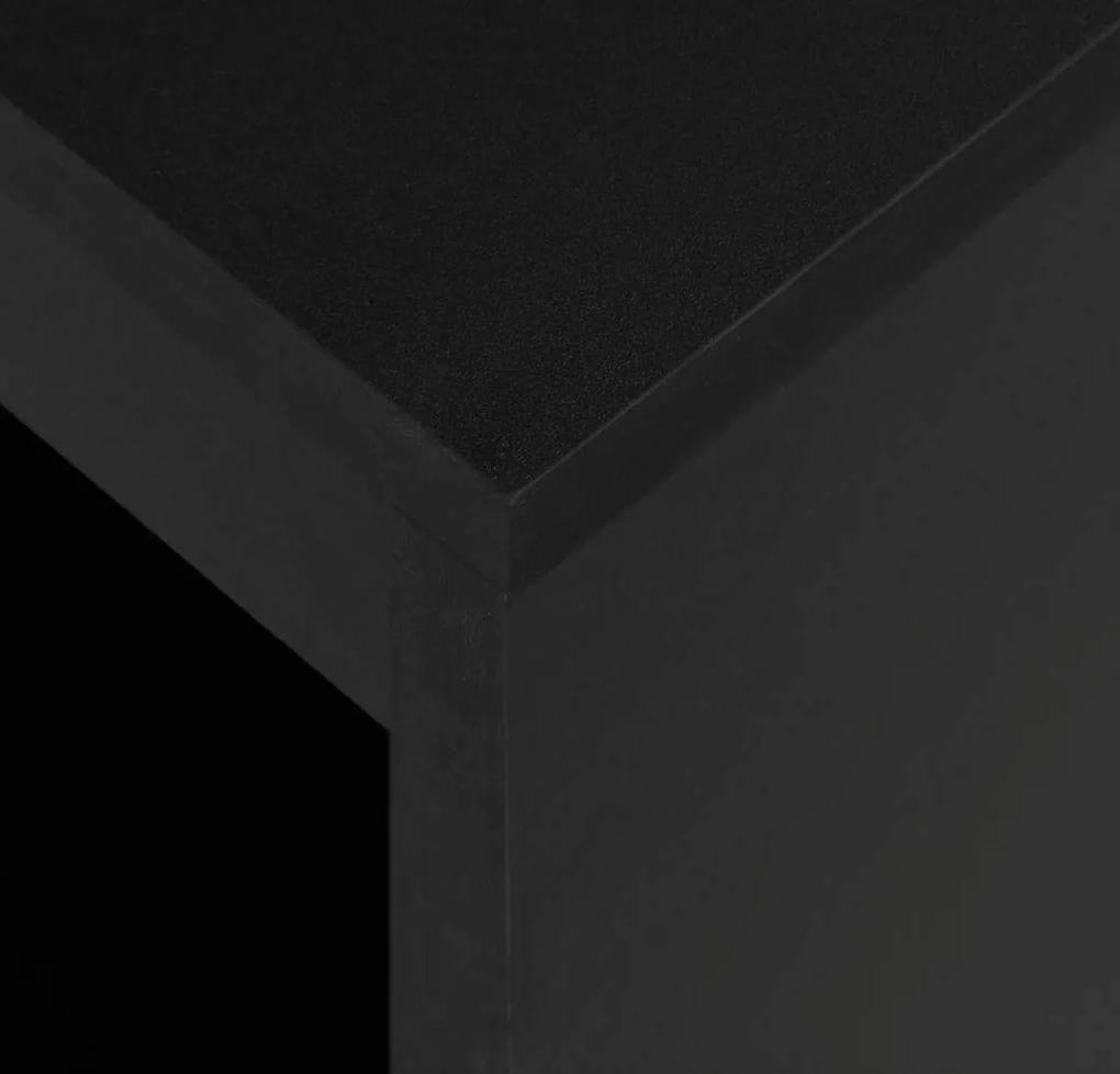 vidaXL Barový stůl s regálem 110 x 50 x 103 cm [280212] Barva: Šedá