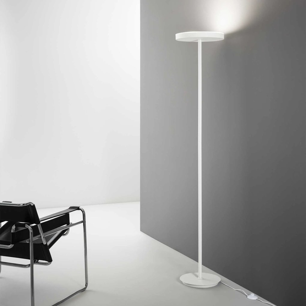 Ideal Lux Stojací lampa COLONNA PT4 BIANCO