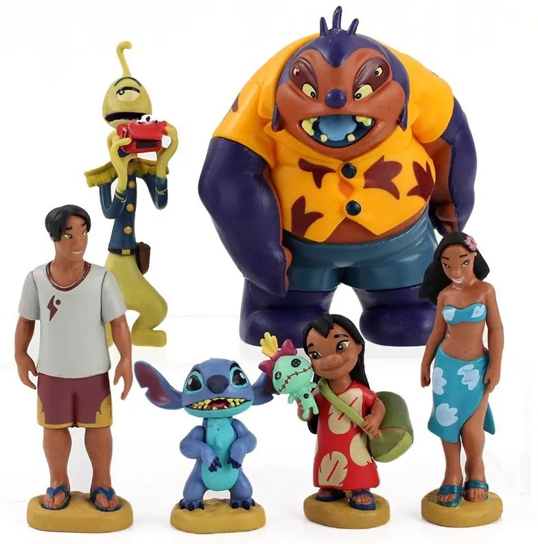 Figurky Disney Lilo a Stitch 6 ks