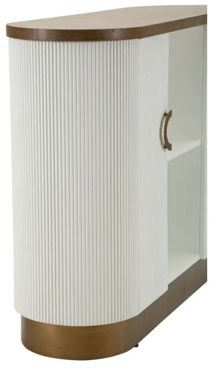 Designová komoda Tahigwa 121 cm bílá