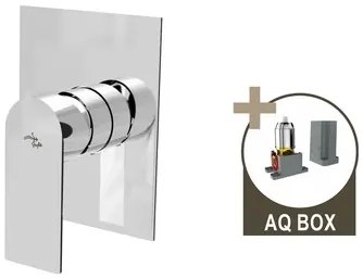 Sagittarius PLATFORM, podomítková sprchová baterie pro 1 odběrné místo, s AQ-boxem - PLT10600