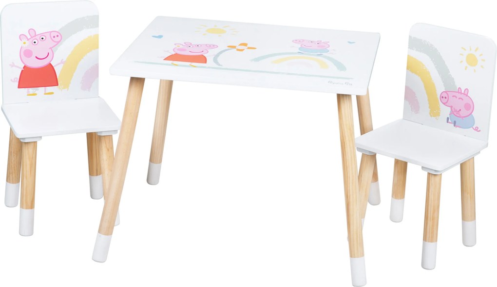 roba Dětský stůl se 2 židličkami Prasátko Peppa