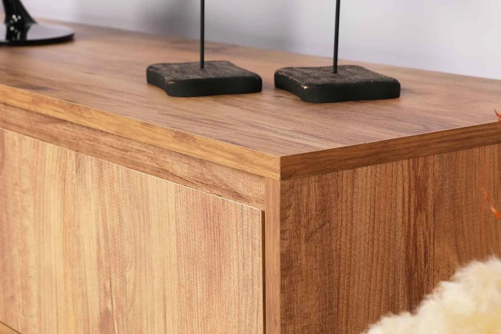 Designový TV stolek Olesia 180 cm vzor ořech
