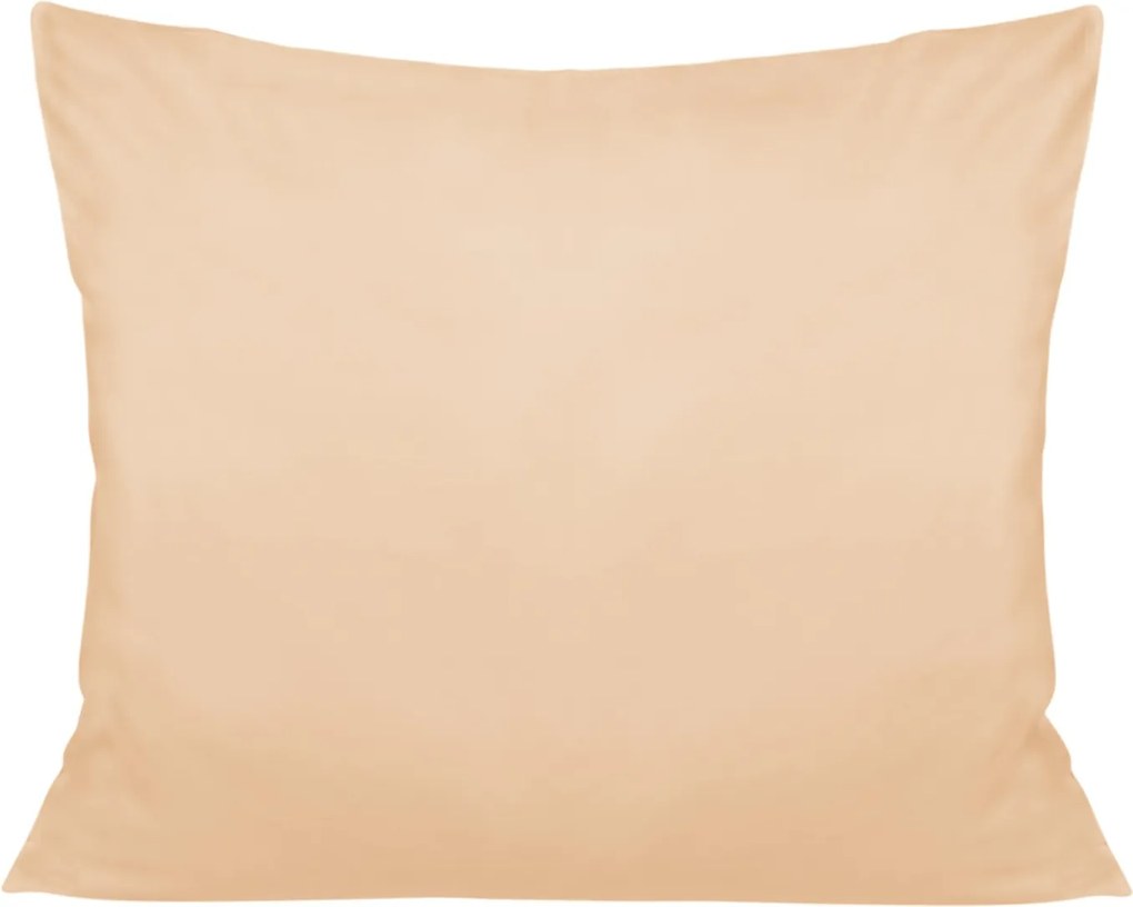 SATÉNOVÝ DEKORAČNÍ POVLAK NA POLŠTÁŘ SATYNLOVE 40X60 CM SVĚTLEBÉŽOVÁ