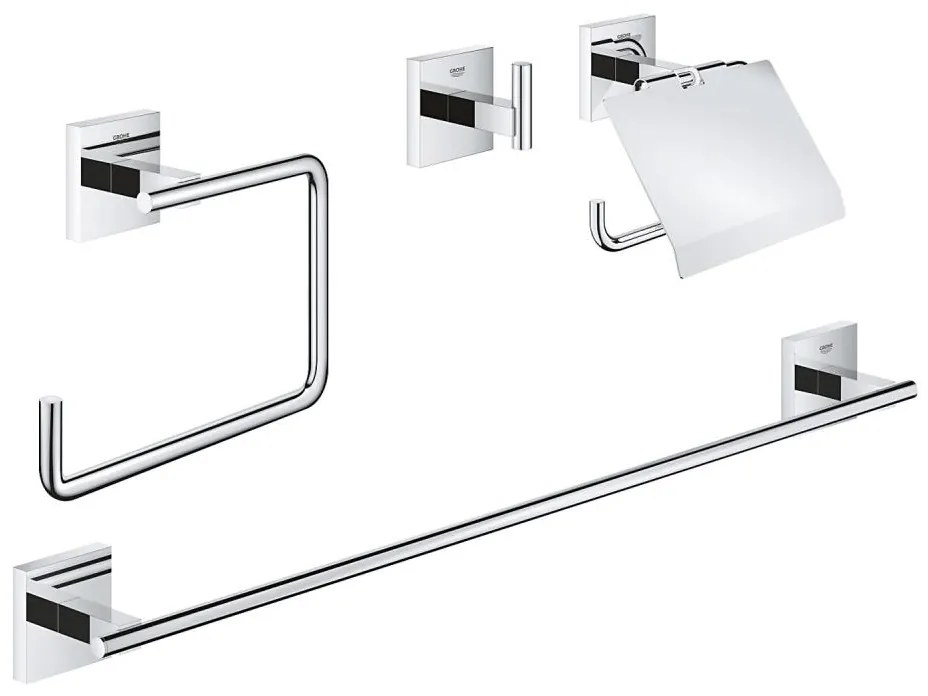GROHE 41115000 - Sada doplňků START CUBE 558 mm lesklý chrom