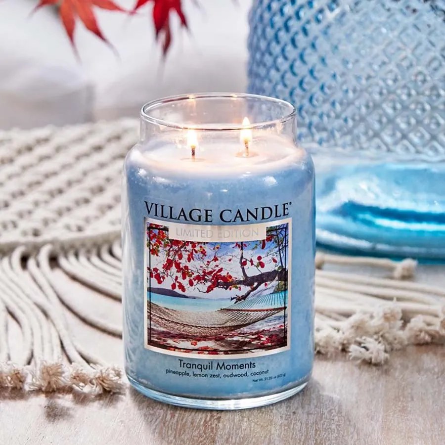 Village Candle - vonná svíčka Tranquil Moments (Poklidné chvíle) 737g