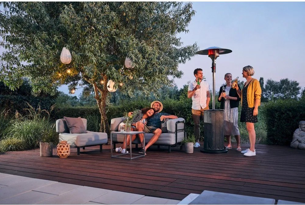 Šedá tepelná plynová lampa ENDERS Fancy