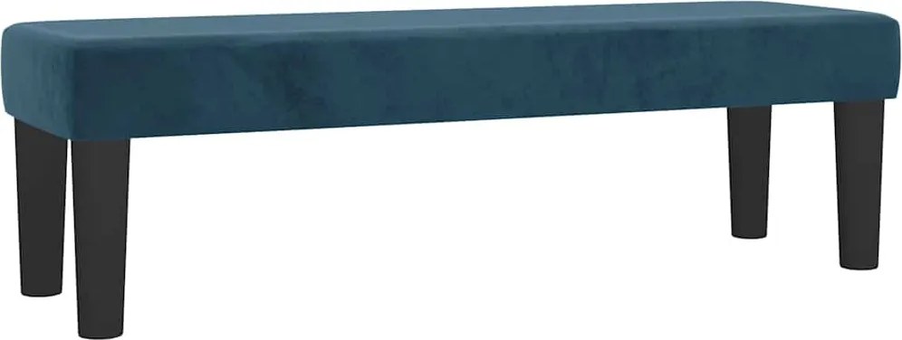 Box spring postel s matrací tmavě modrá 140x200 cm samet 3137909