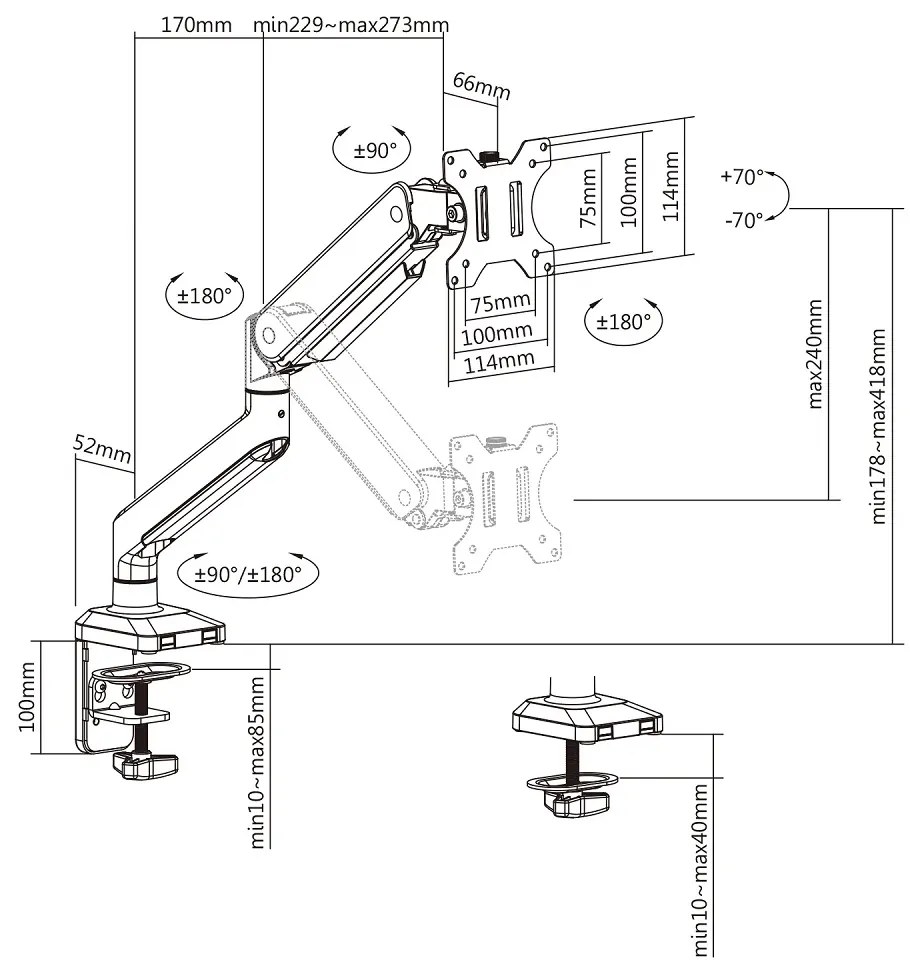 Fiber Mounts FM445